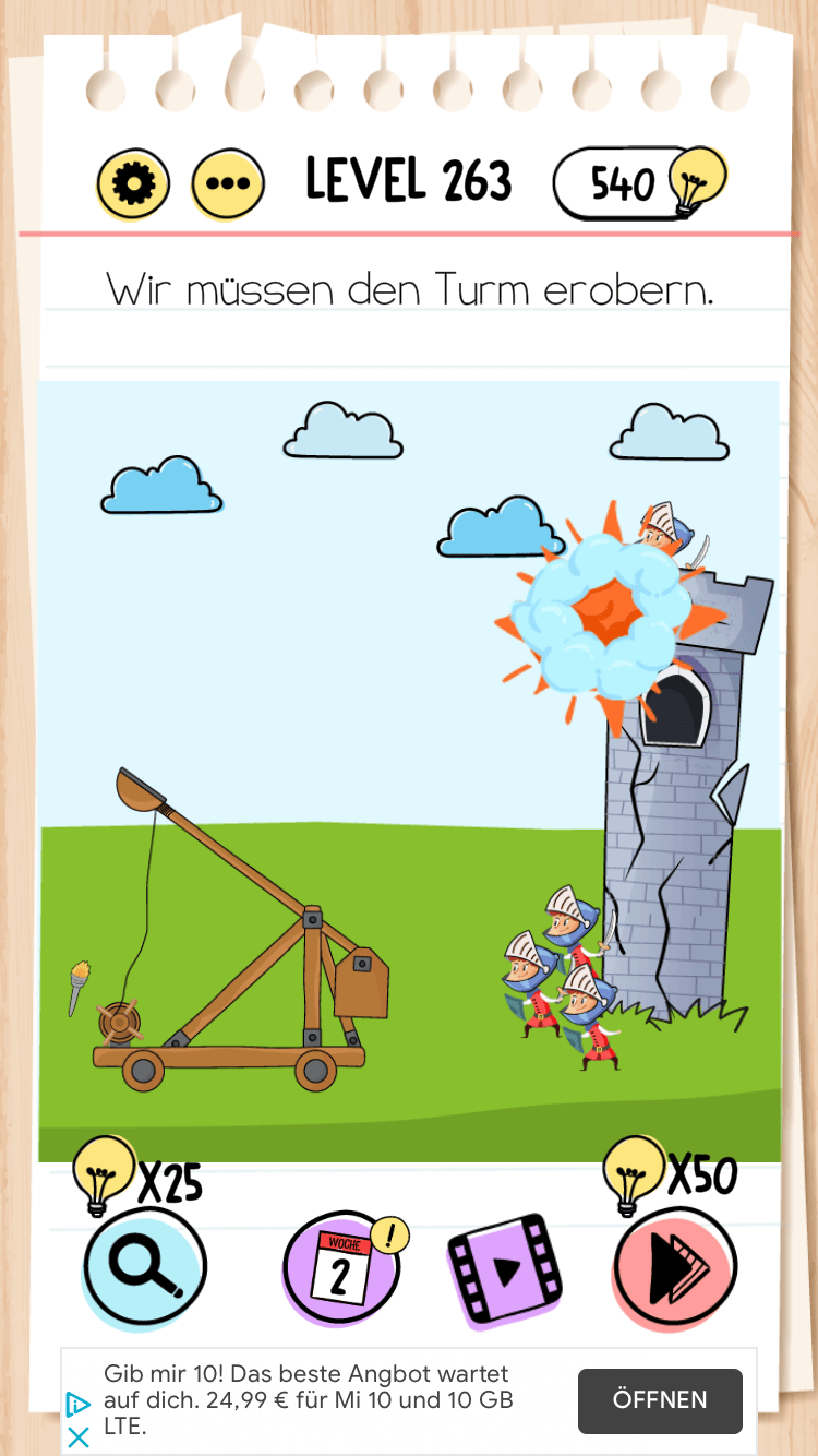 Brain Test: Level 261 bis Level 270 - Lösungen