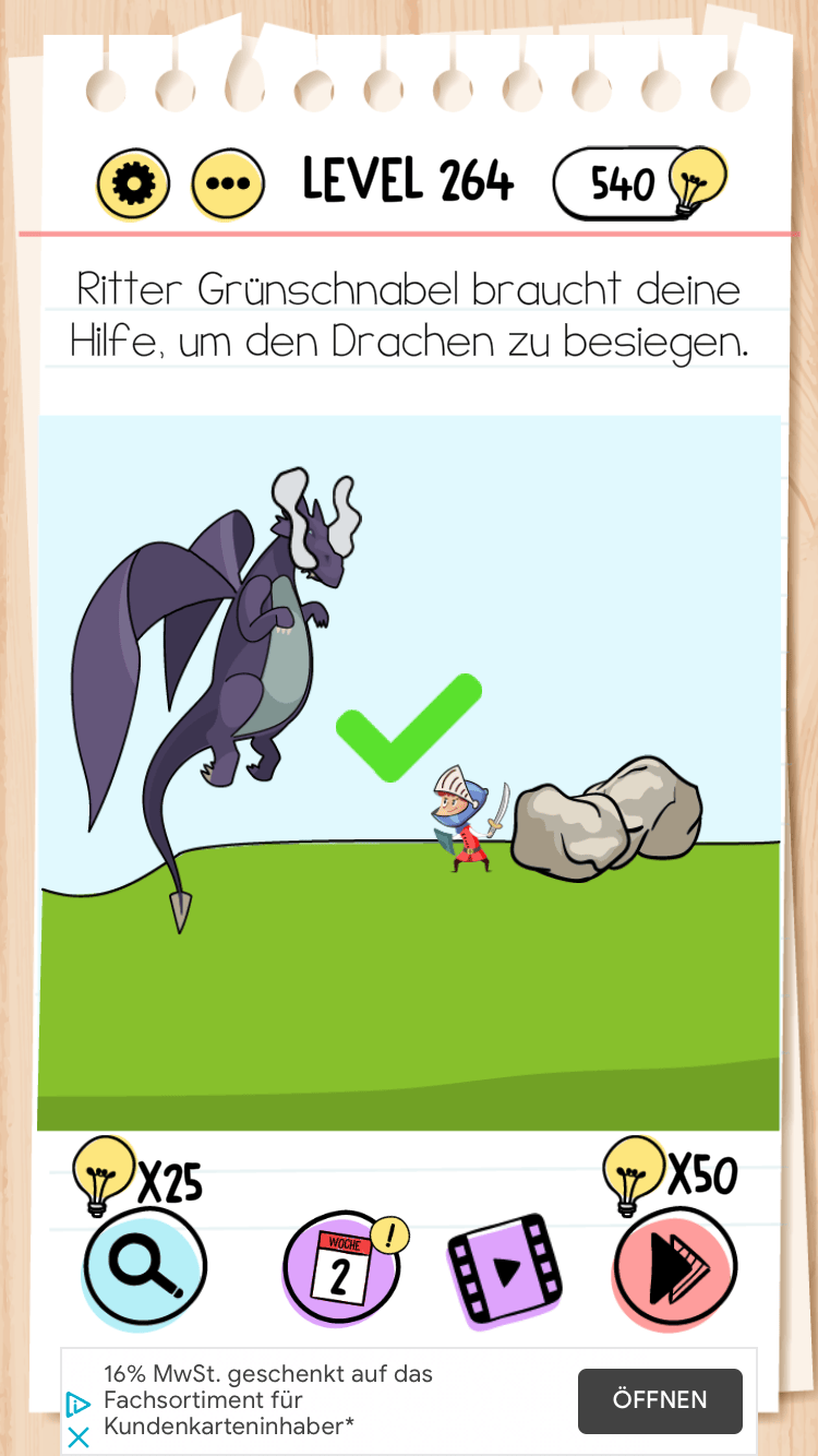 Brain Test: Level 261 bis Level 270 - Lösungen