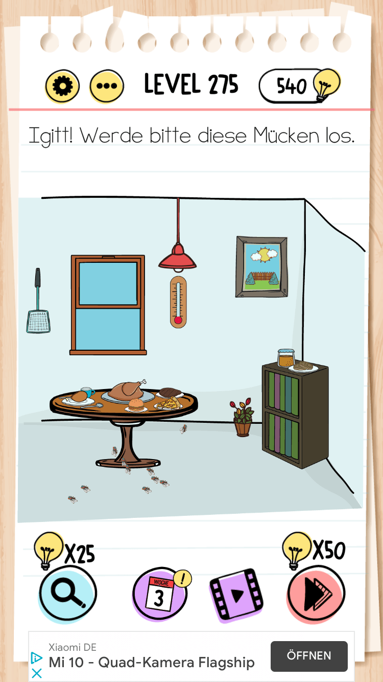 Brain Test: Level 271 bis Level 280 - Lösungen