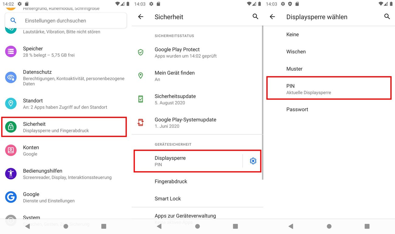 SIM-Karte: PIN ändern für Samsung- und Android-Geräte