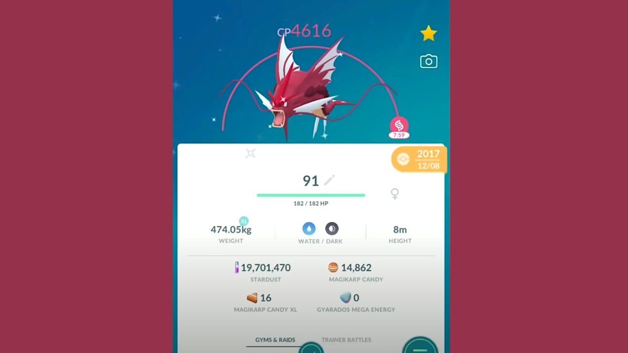 Beste Attacken und Konter für Garados in Pokémon GO
