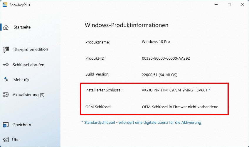 Windows 11 Und 10 Product Key Auslesen So Geht s Windows 11 Und 10 Product Key Auslesen So Geht s