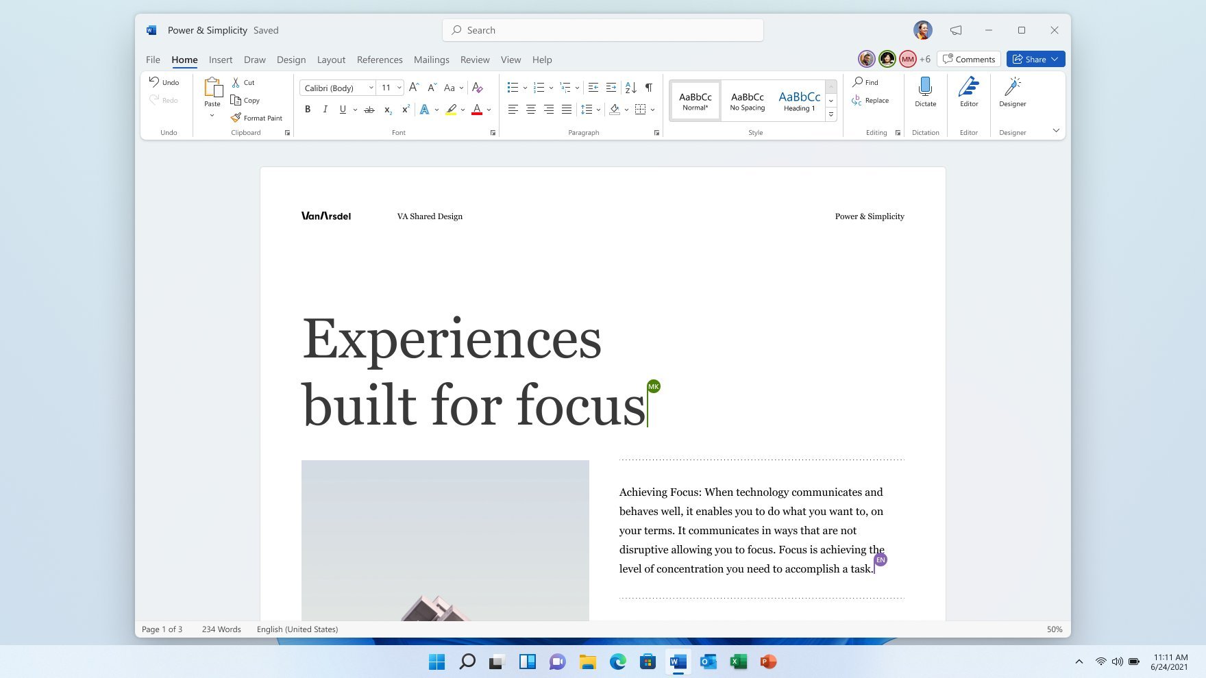 Für Windows 11: Microsoft verpasst Office frischen Anstrich