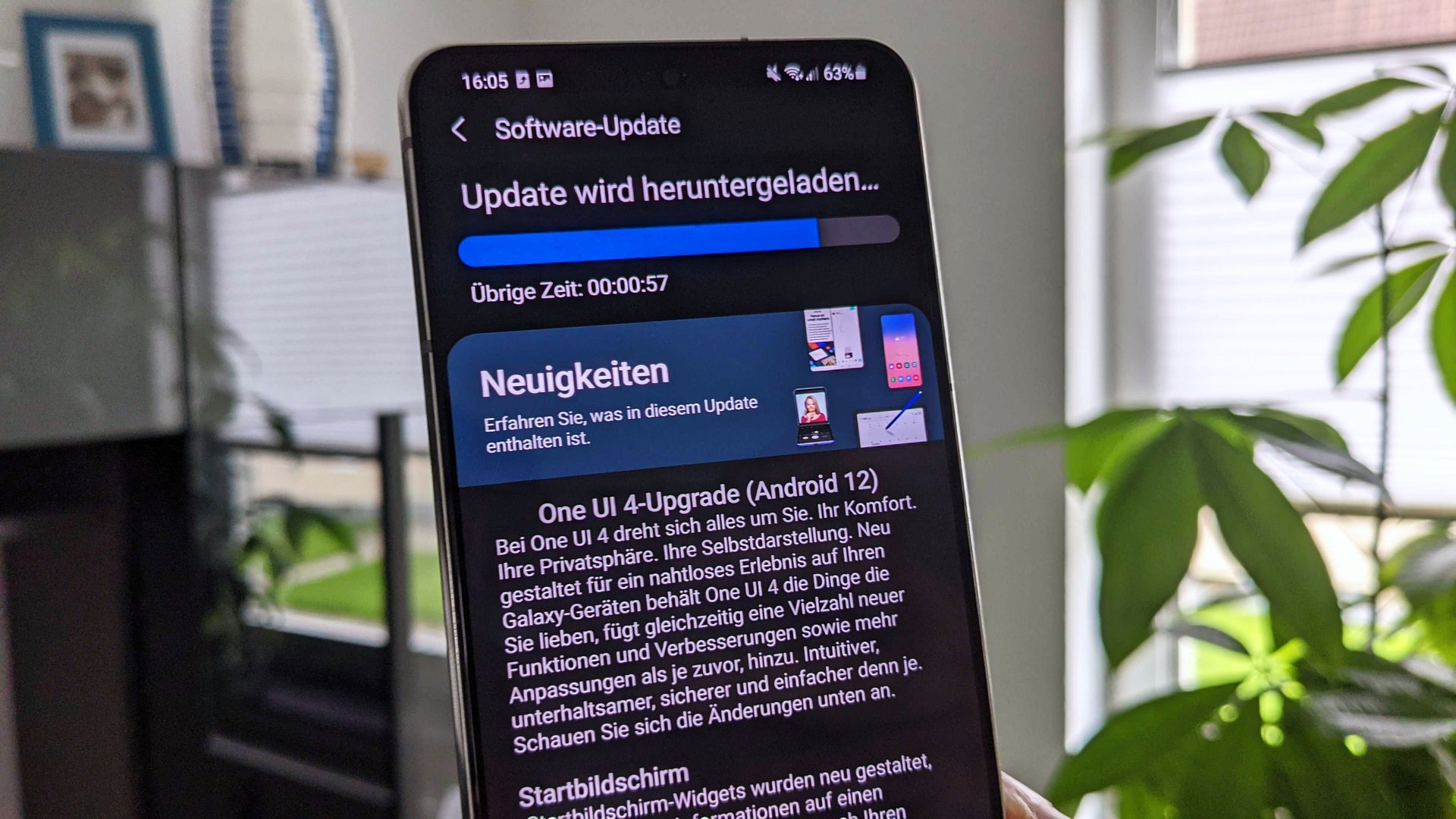Samsung Galaxy S21: Android 12 mit One UI 4.0 in neuer Version zum Download