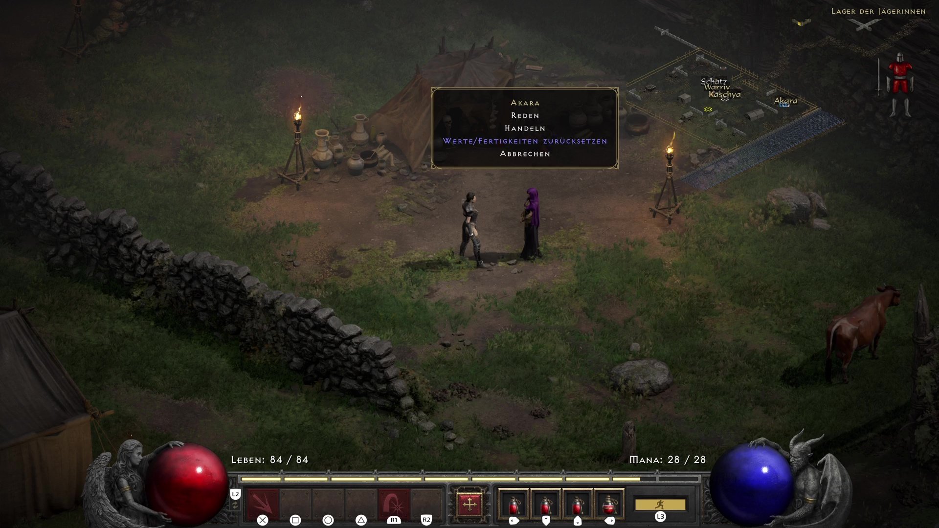 Diablo 2: Fähigkeiten zurücksetzen (Resurrected)