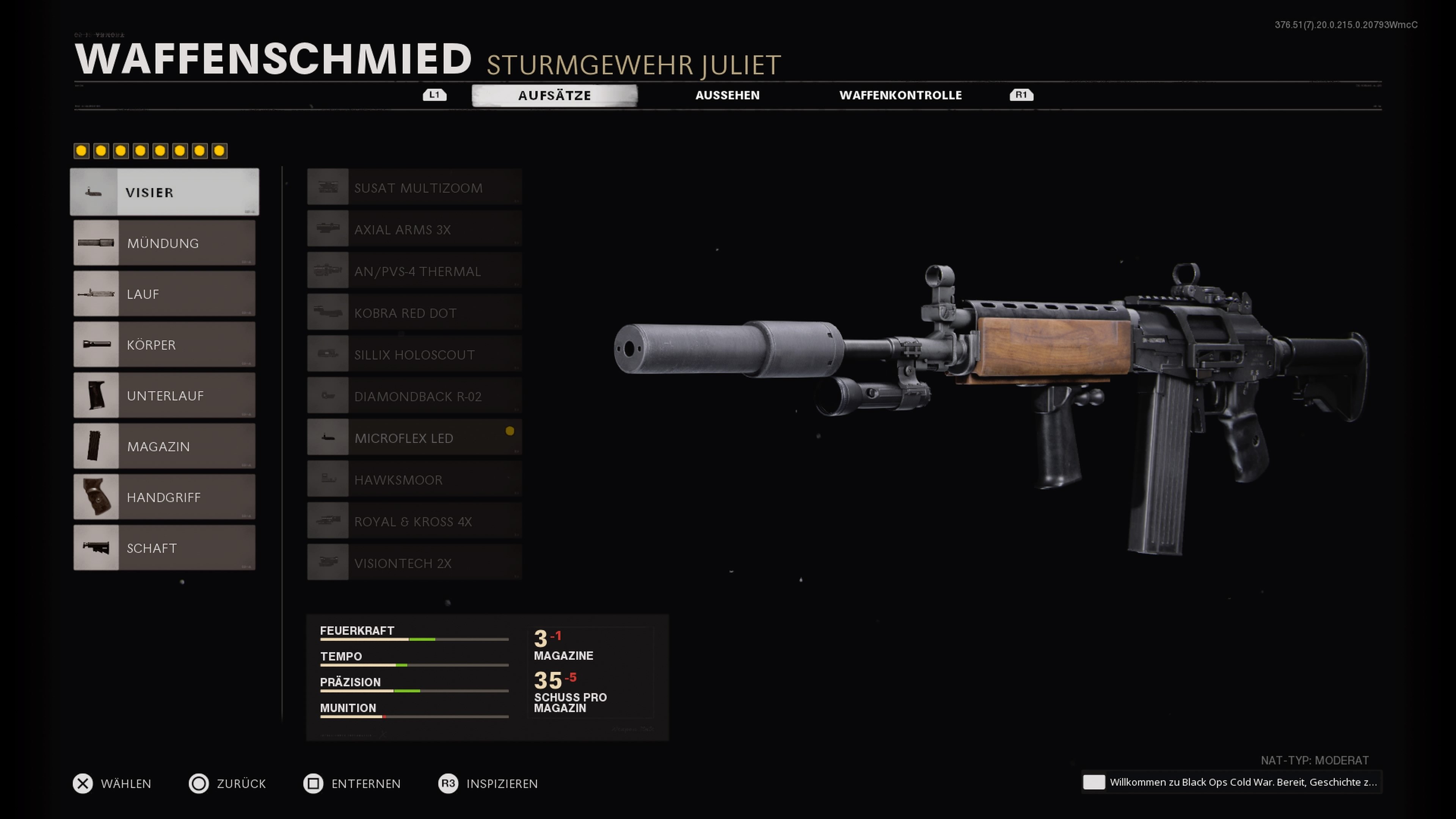 CoD Cold War: Grav - Bestes Setup, Aufsätze & Werte