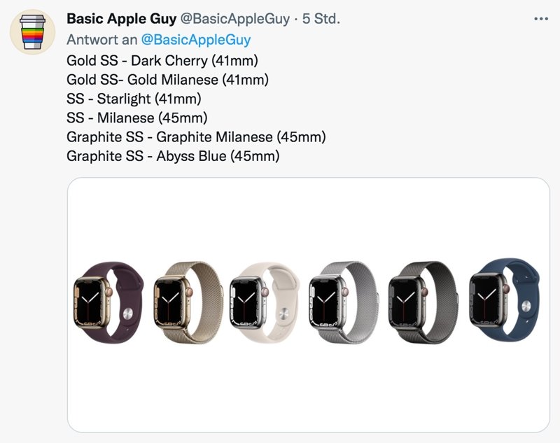 Apple Watch 7: Smartwatch ab sofort bestellen – dies sind die Preise