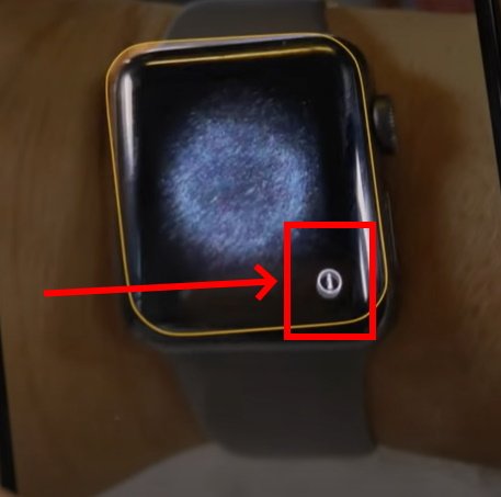 Wo findet man das „i“-Symbol auf der Apple Watch?