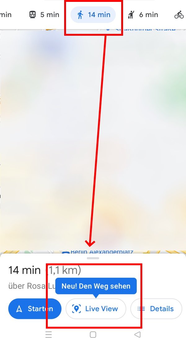 Google Maps Live View: So klappt die Kamera-Navigation