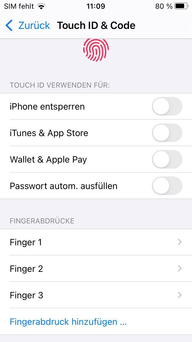 Touch ID am iPhone – Fingerabdruck einrichten: So gehts