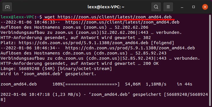 Linux: Zoom in Ubuntu/Linux Mint installieren & starten