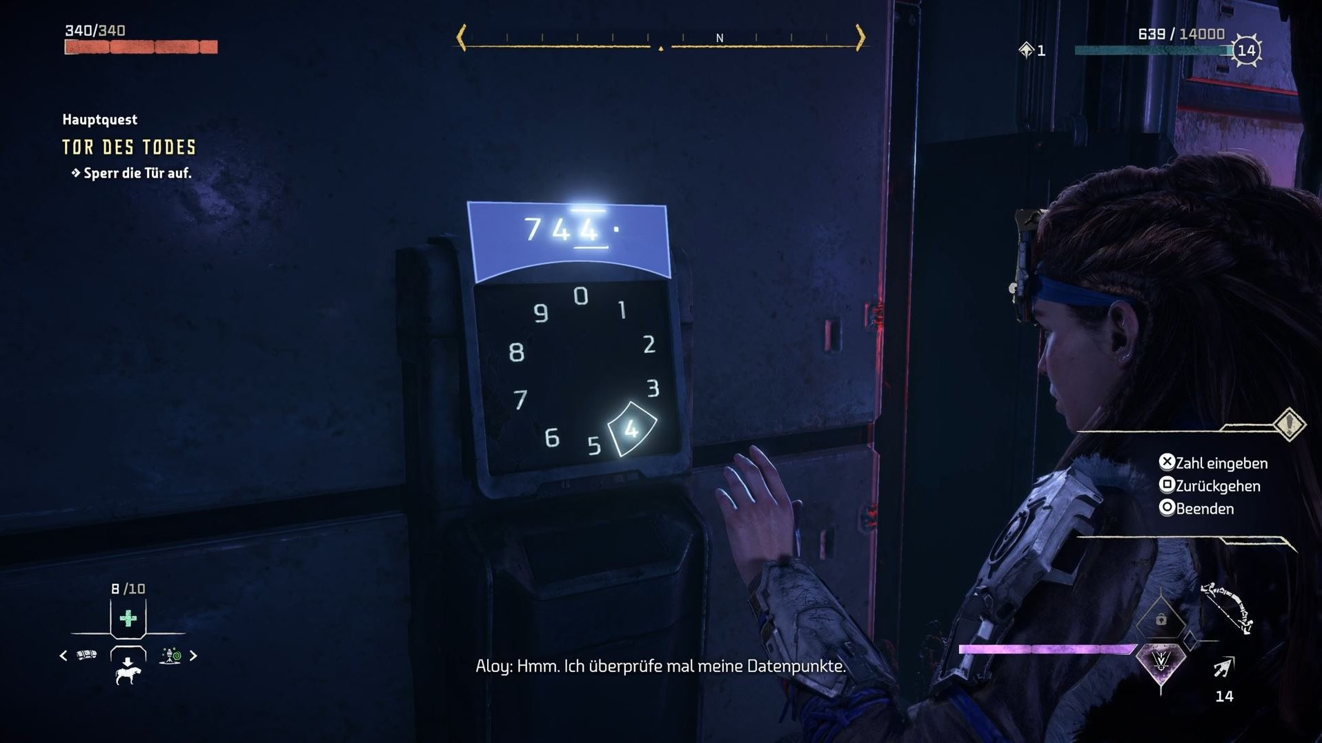 Horizon Forbidden West: Codes für alle Terminals