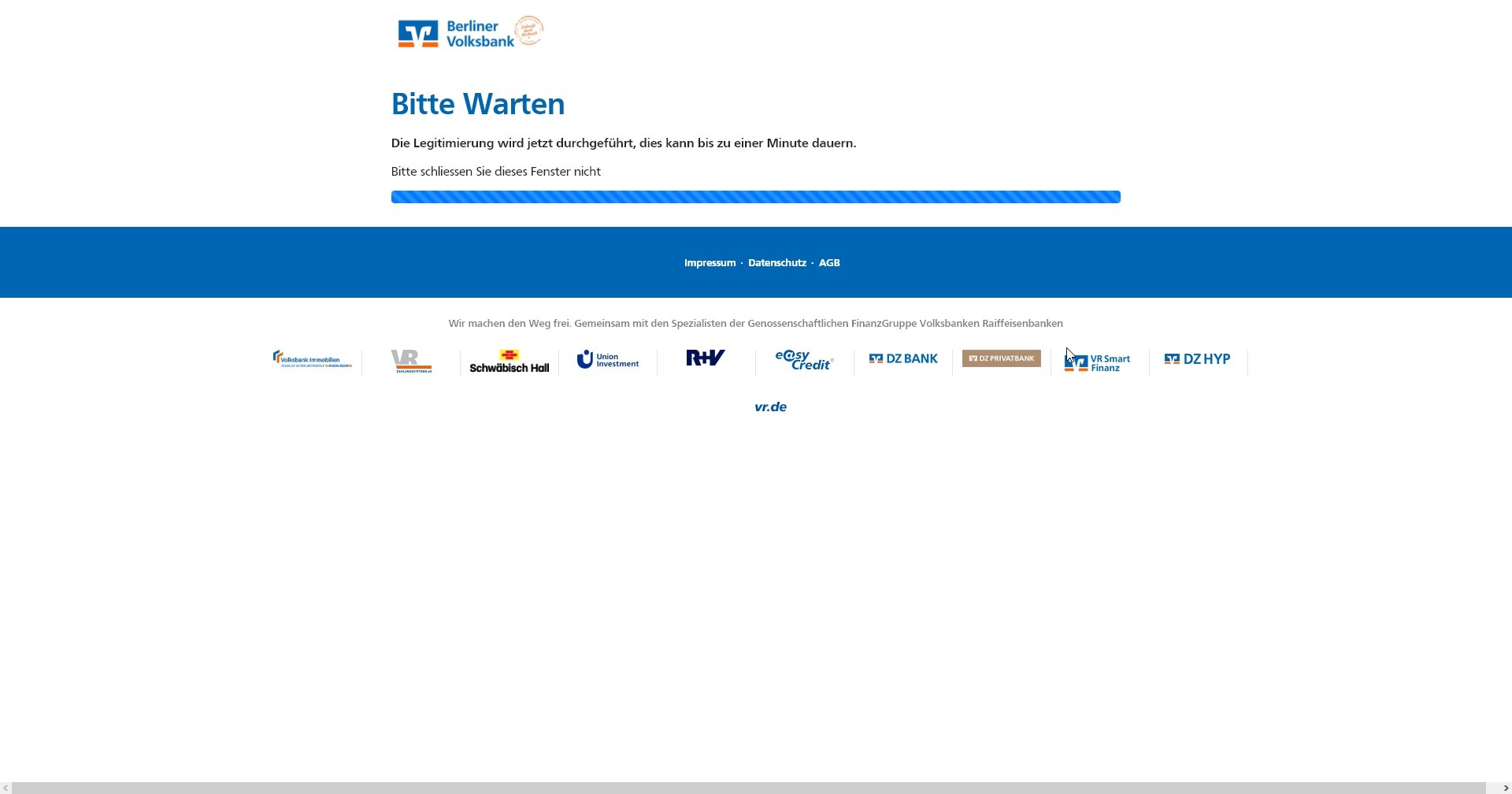 Volksbank-E-Mails: Optimierungsprozess des Bankkontos