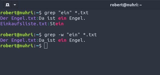 grep: Linux-Befehl mit Beispielen erklärt