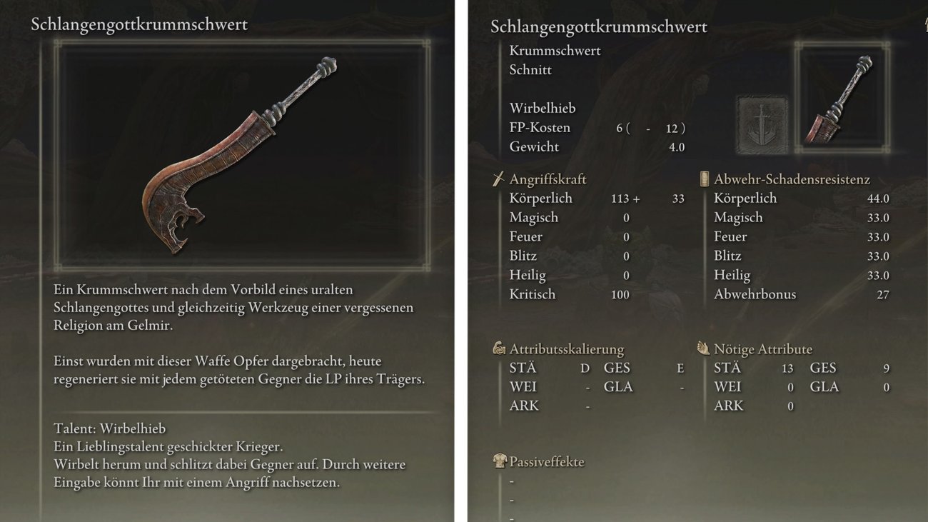 Alle Schwerter in Elden Ring