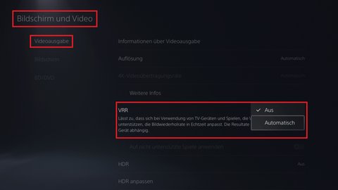 Playstation 5 vrr store