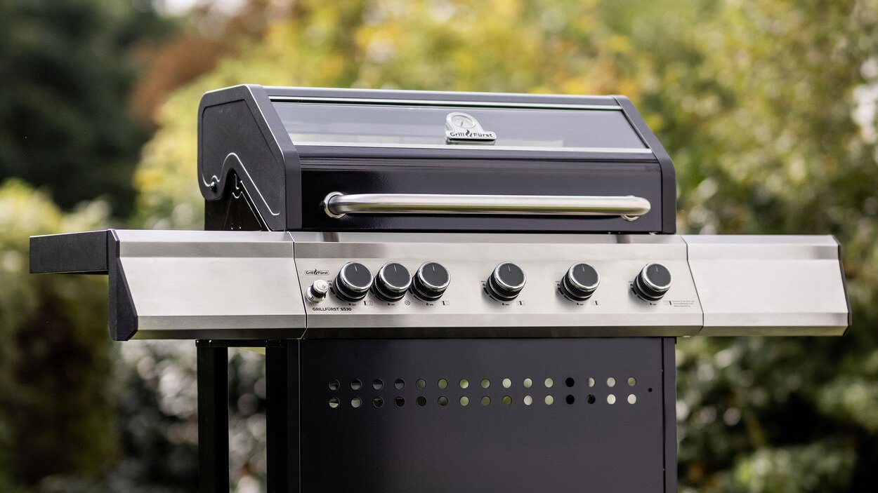 Luxus Gasgrill Zum Campen Fotos