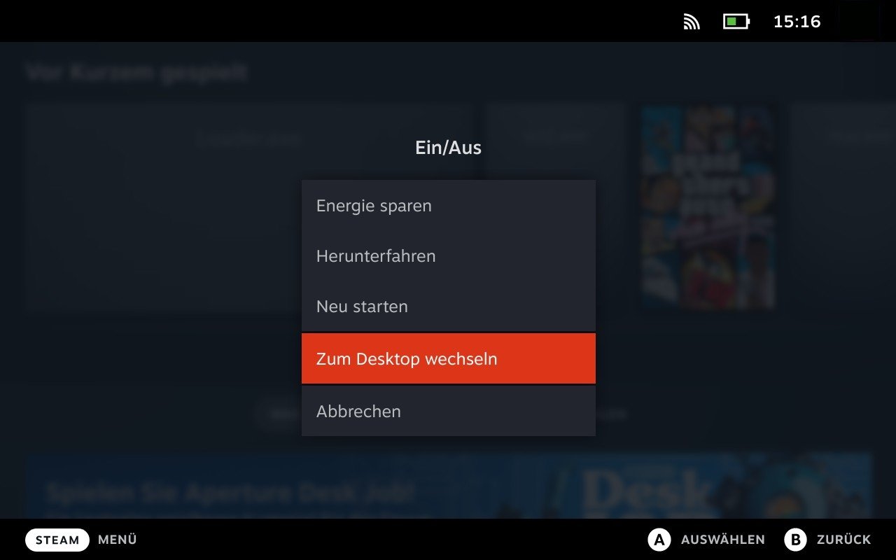 Steam Deck: Browser installieren & im Spielemodus nutzen