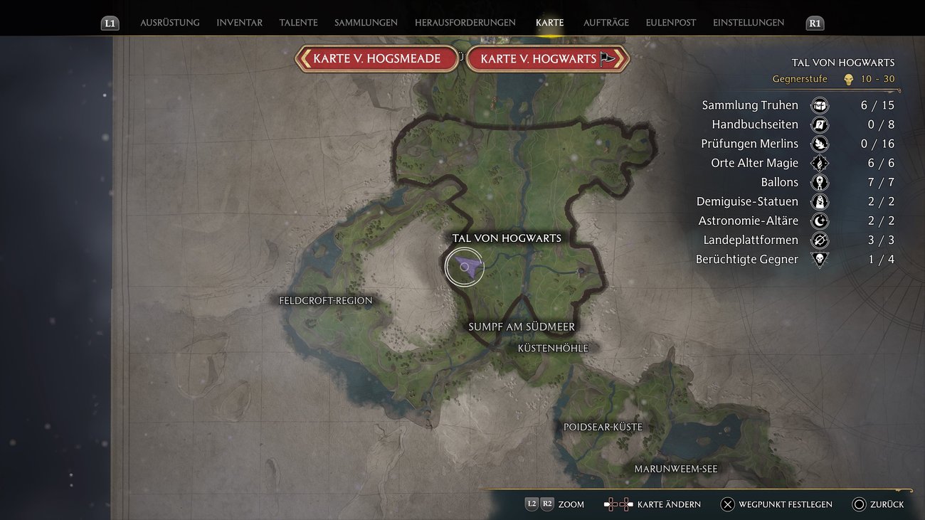 Berüchtigte Gegner in Hogwarts Legacy finden und besiegen