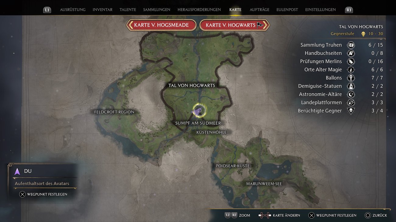 Berüchtigte Gegner in Hogwarts Legacy finden und besiegen