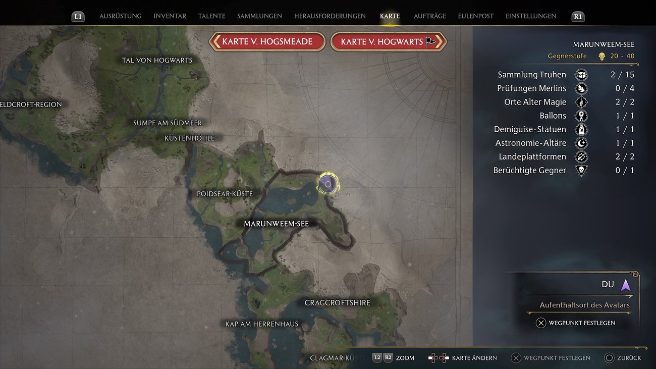 Berüchtigte Gegner in Hogwarts Legacy finden und besiegen