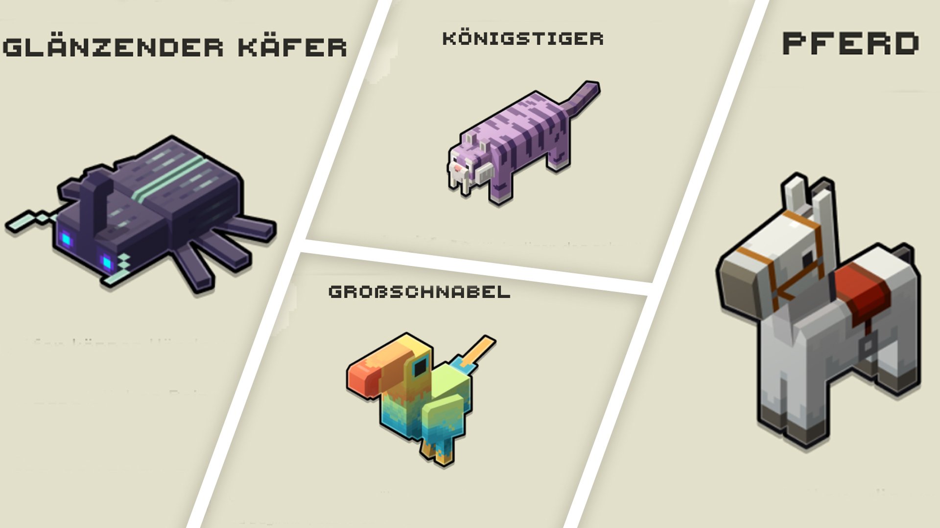 Minecraft Legends: Alle Mounts und ihre Fähigkeiten