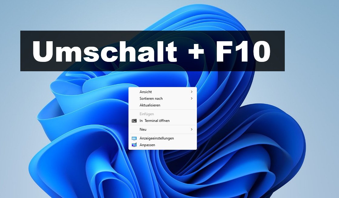 Windows 11: Altes Kontextmenü (permanent) anzeigen