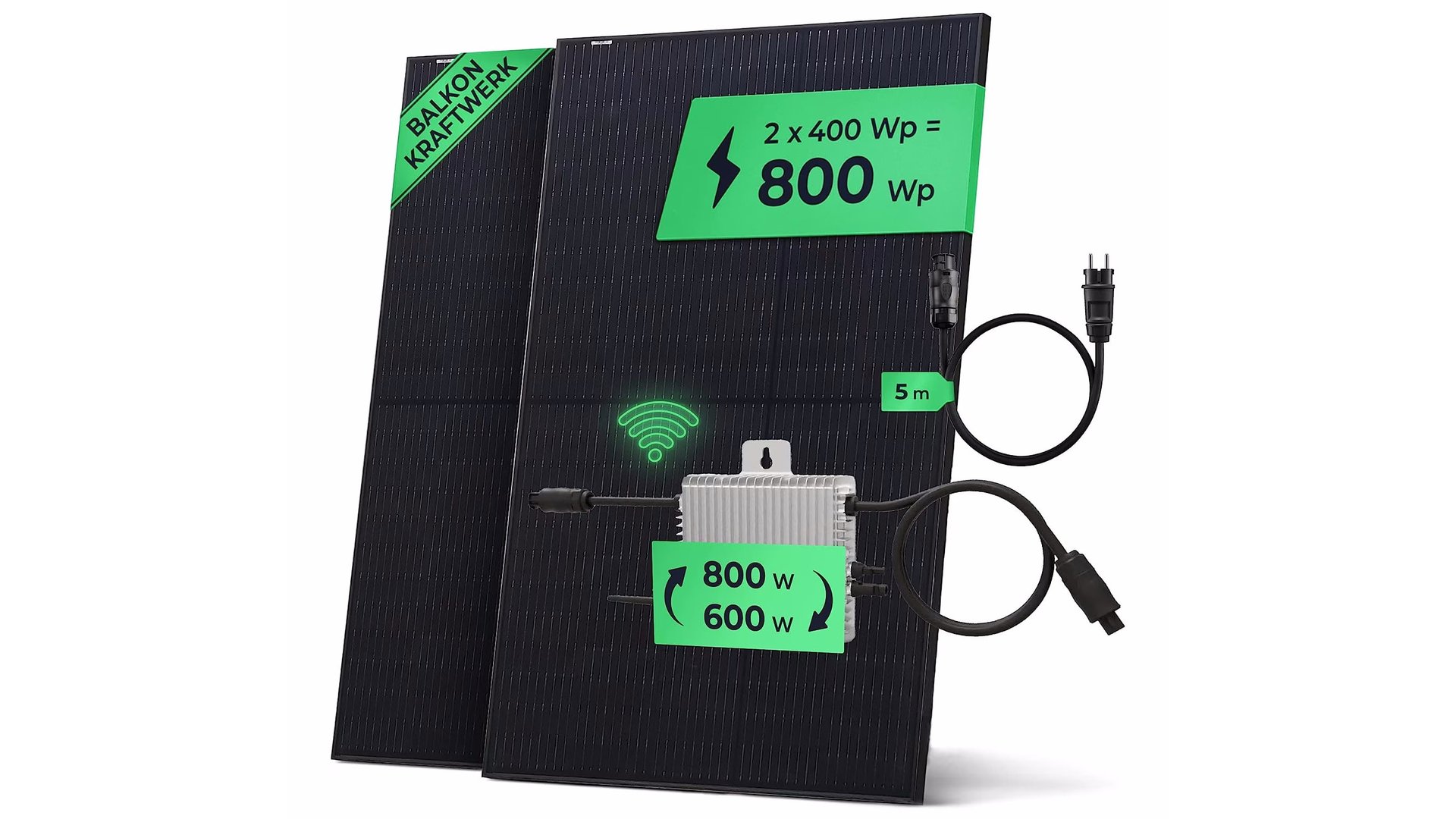 Marktkauf verkauft 800-Watt-Balkonkraftwerk mit upgradefähigem ...