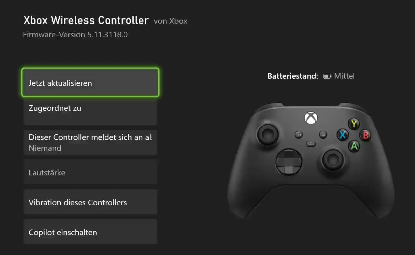 Xbox Controller Update: An Konsole & PC aktualisieren