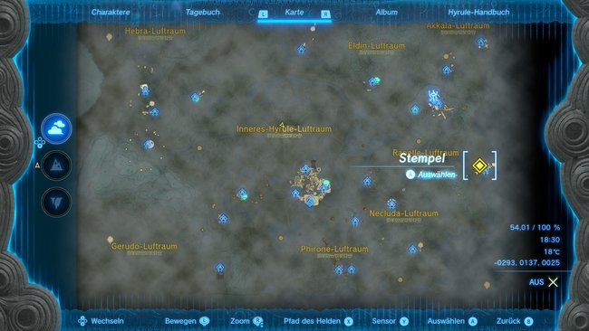 Zelda Tears of the Kingdom: Aero-Set finden