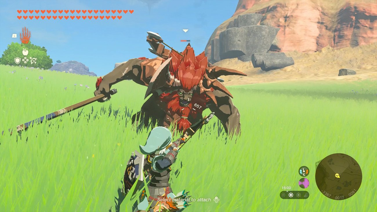 Leunen finden und leicht besiegen in Zelda TotK