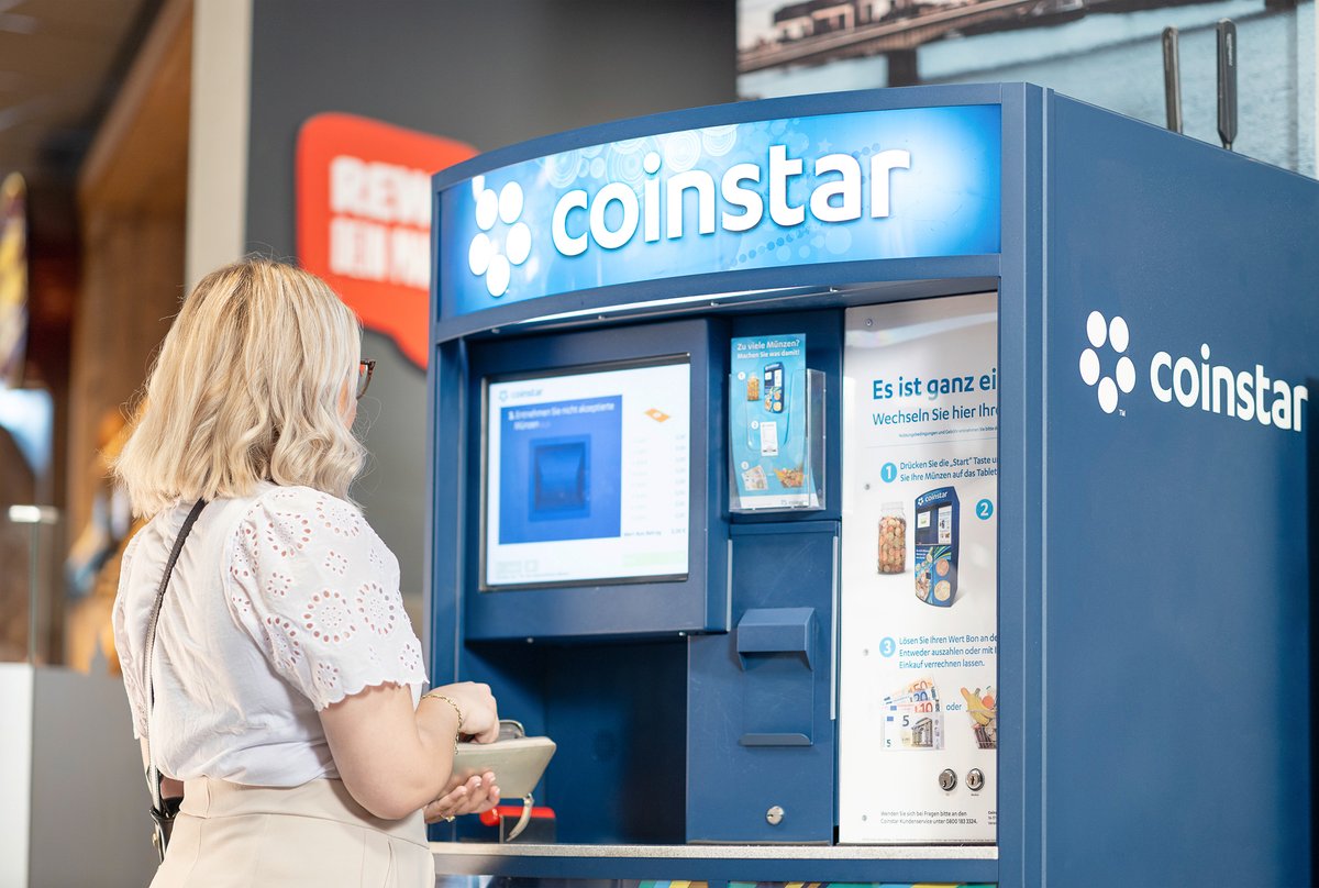 Wo ist der nächste Coinstar-Automat in der Nähe?