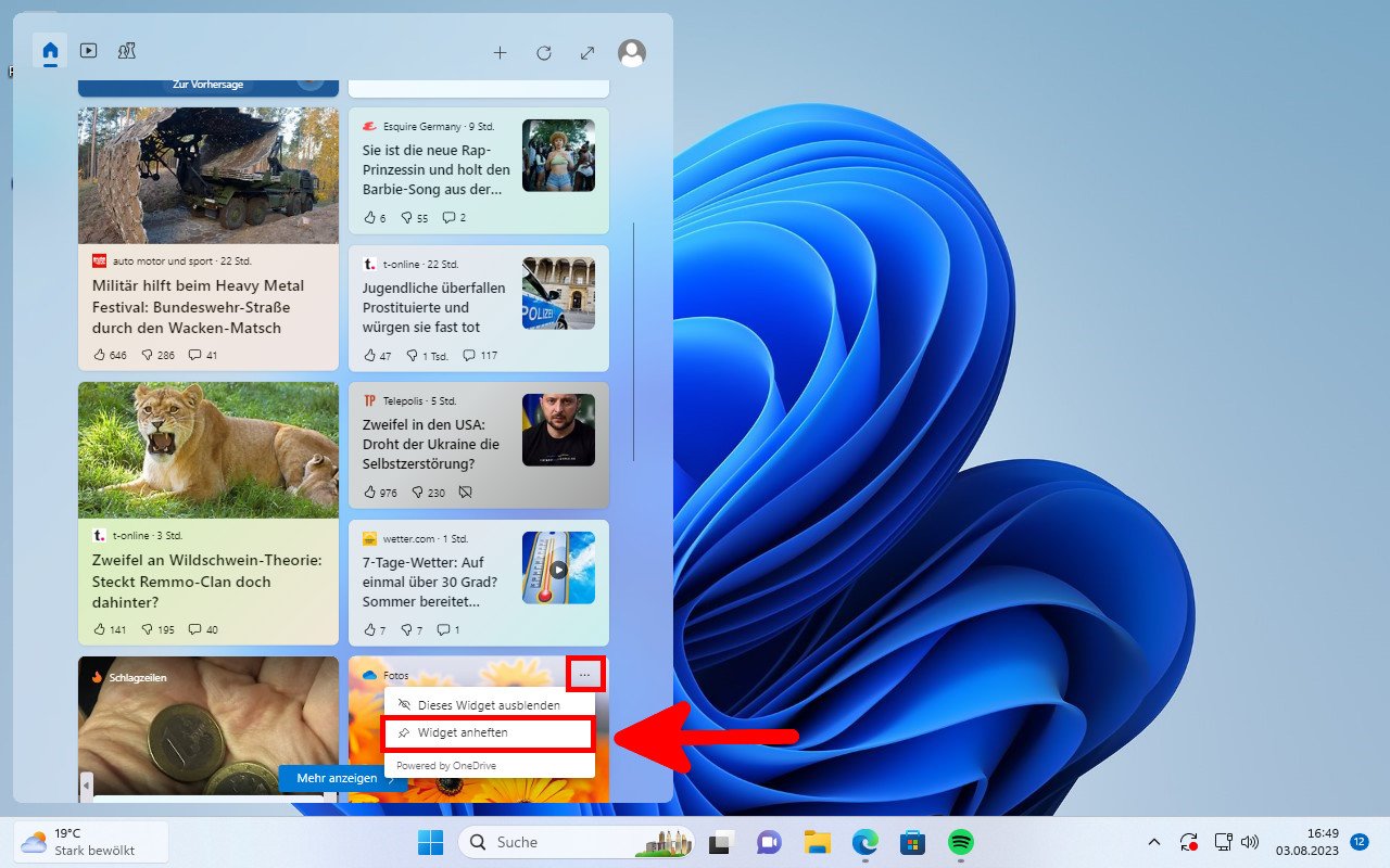 Windows 11: Widgets hinzufügen, löschen und anpassen