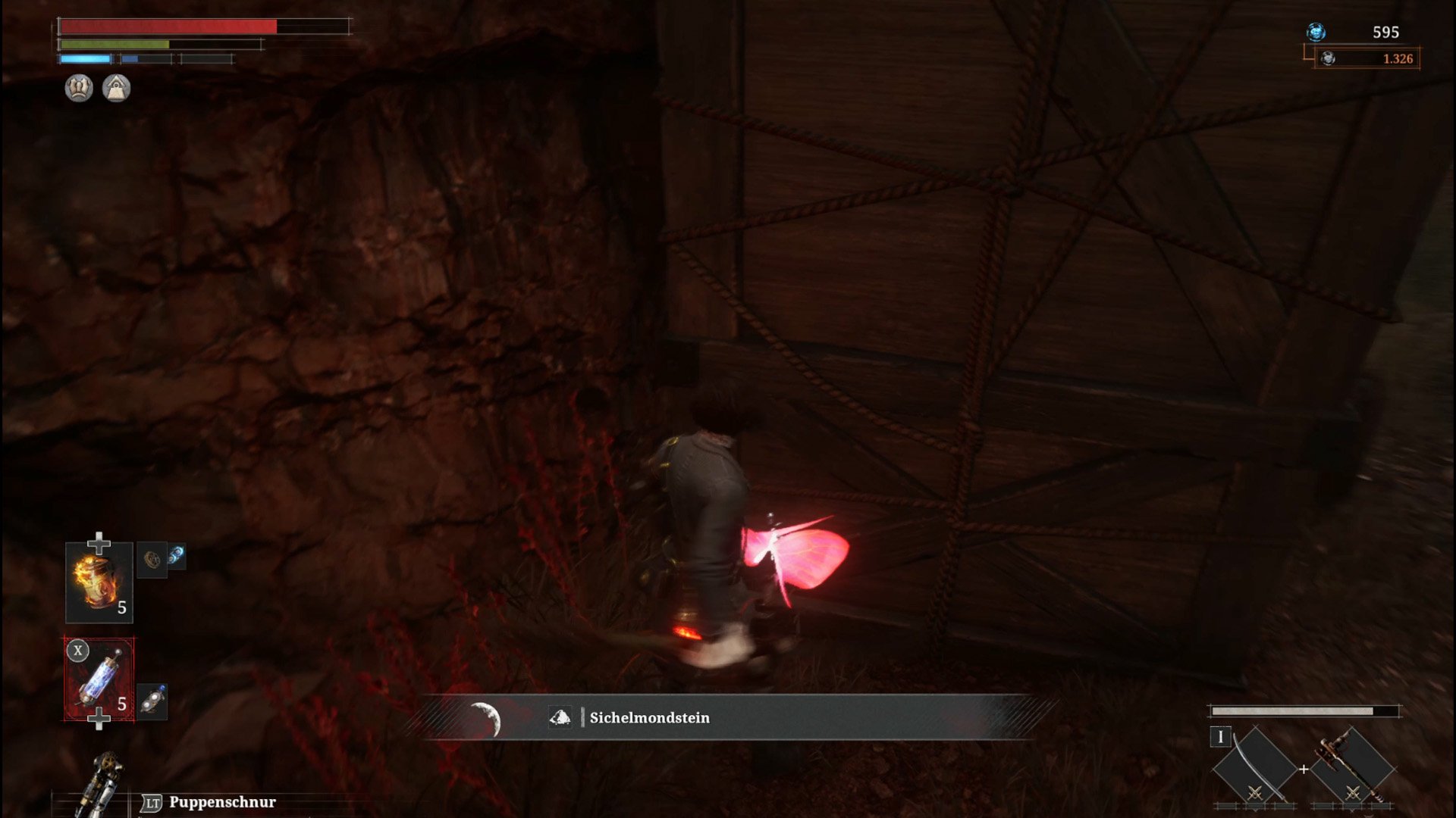 Ergo und Mondsteine in Lies of P farmen