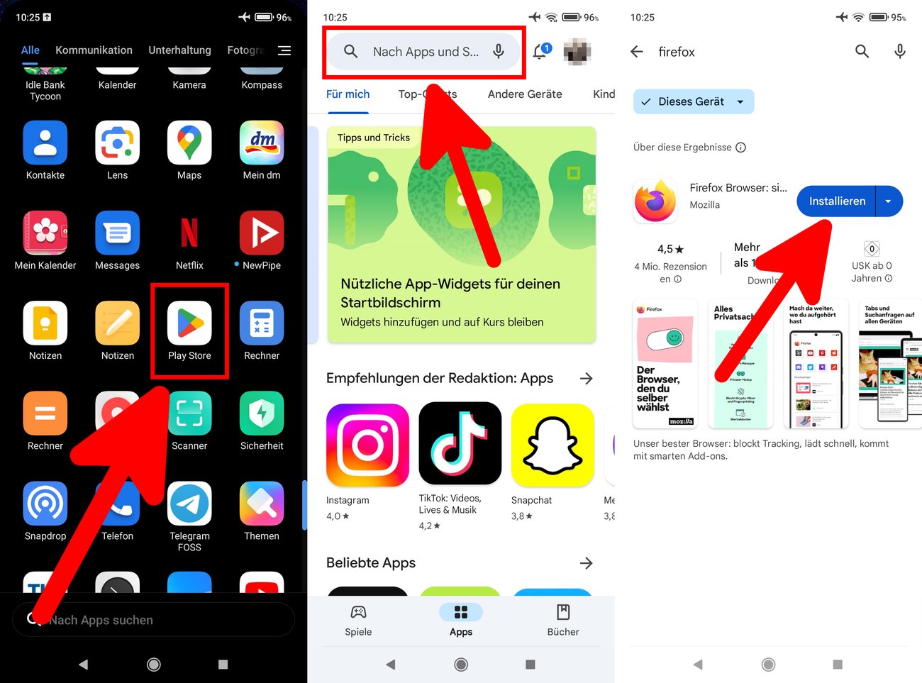 Android: Apps installieren (auch ohne Play Store)