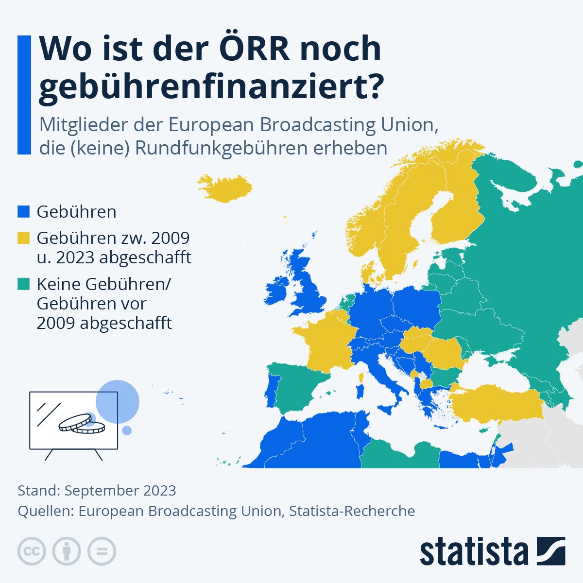 Rundfunkbeitrag ganz anders: Diese Karte zeigt ARD und ZDF Alternativen auf