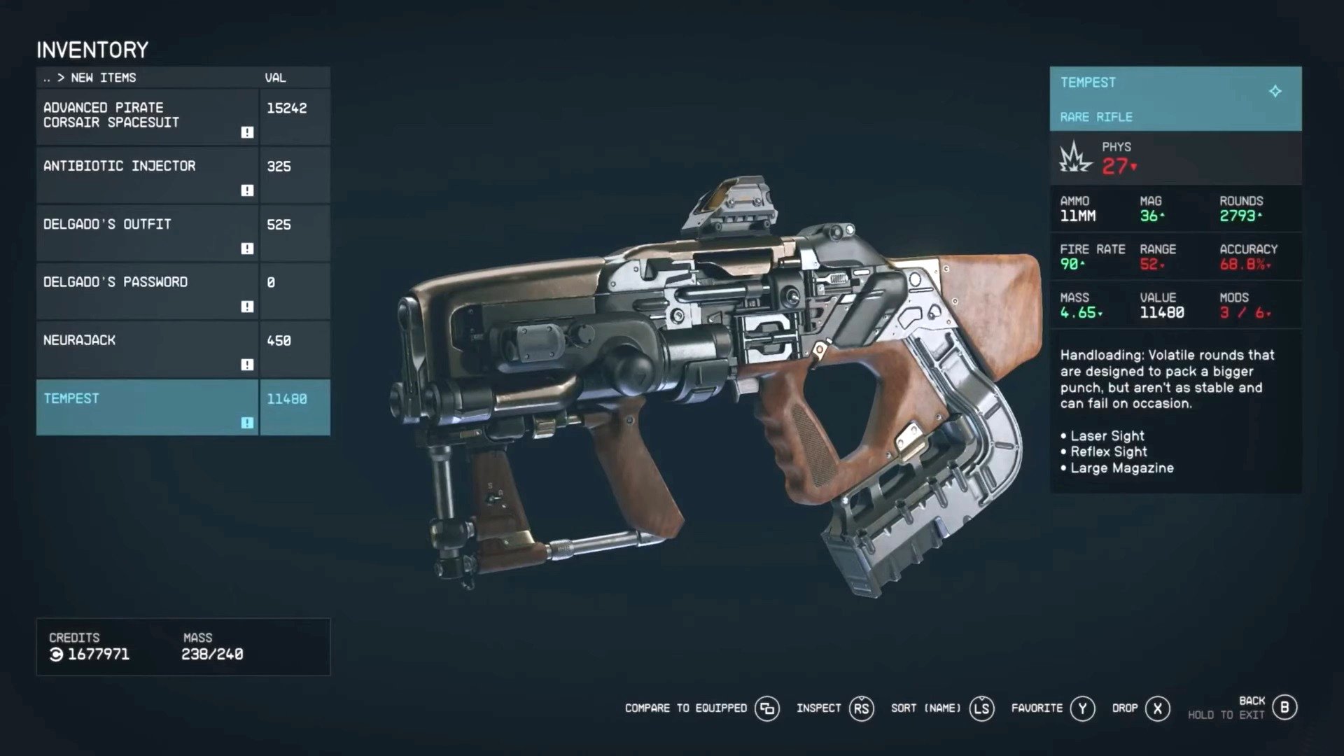 Starfield: Beste Waffen & Liste aller einzigartigen Waffen