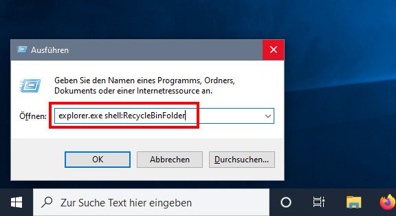 Windows 10/11: Papierkorb öffnen – so geht’s