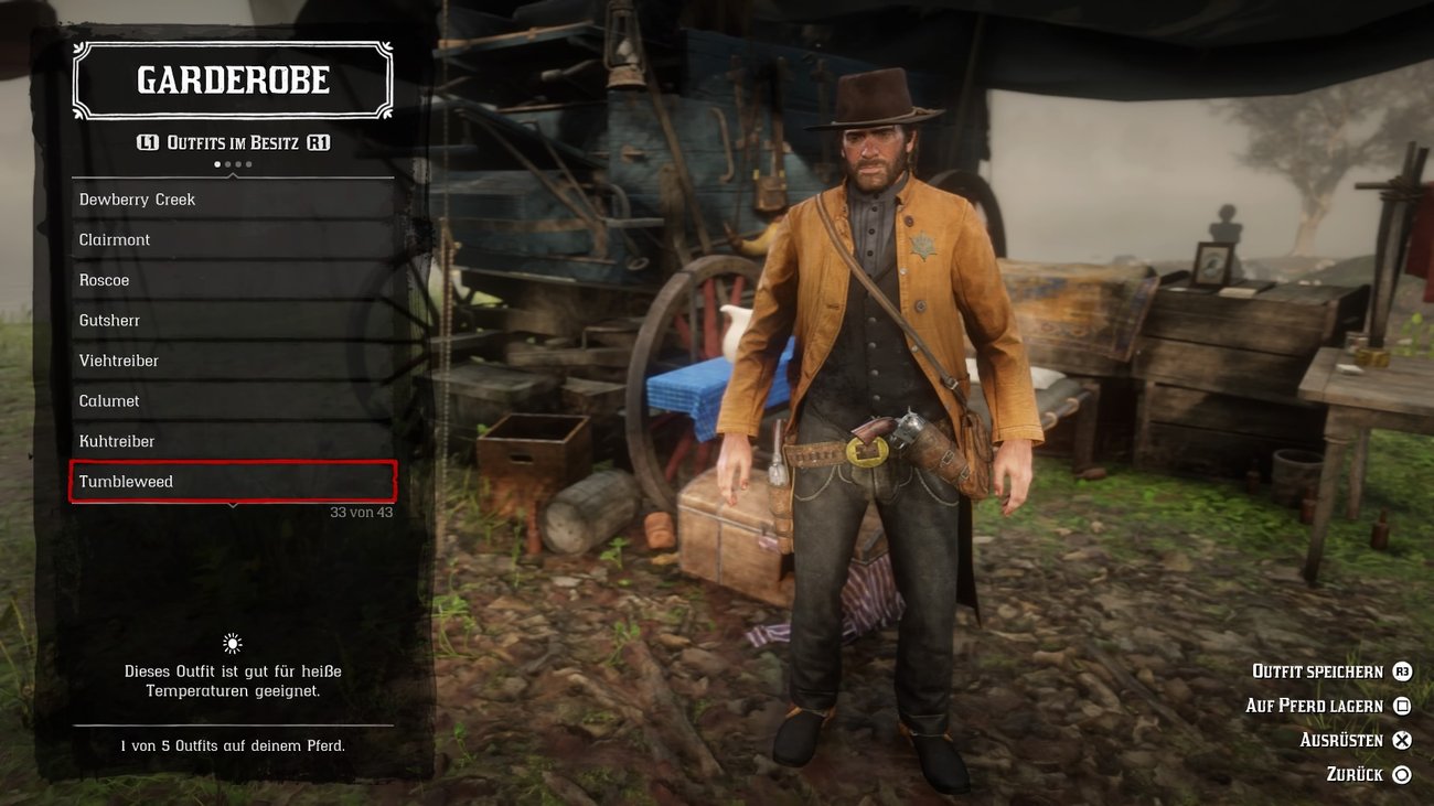 Red Dead Redemption 2: Alle Outfits & Kleidungsstücke