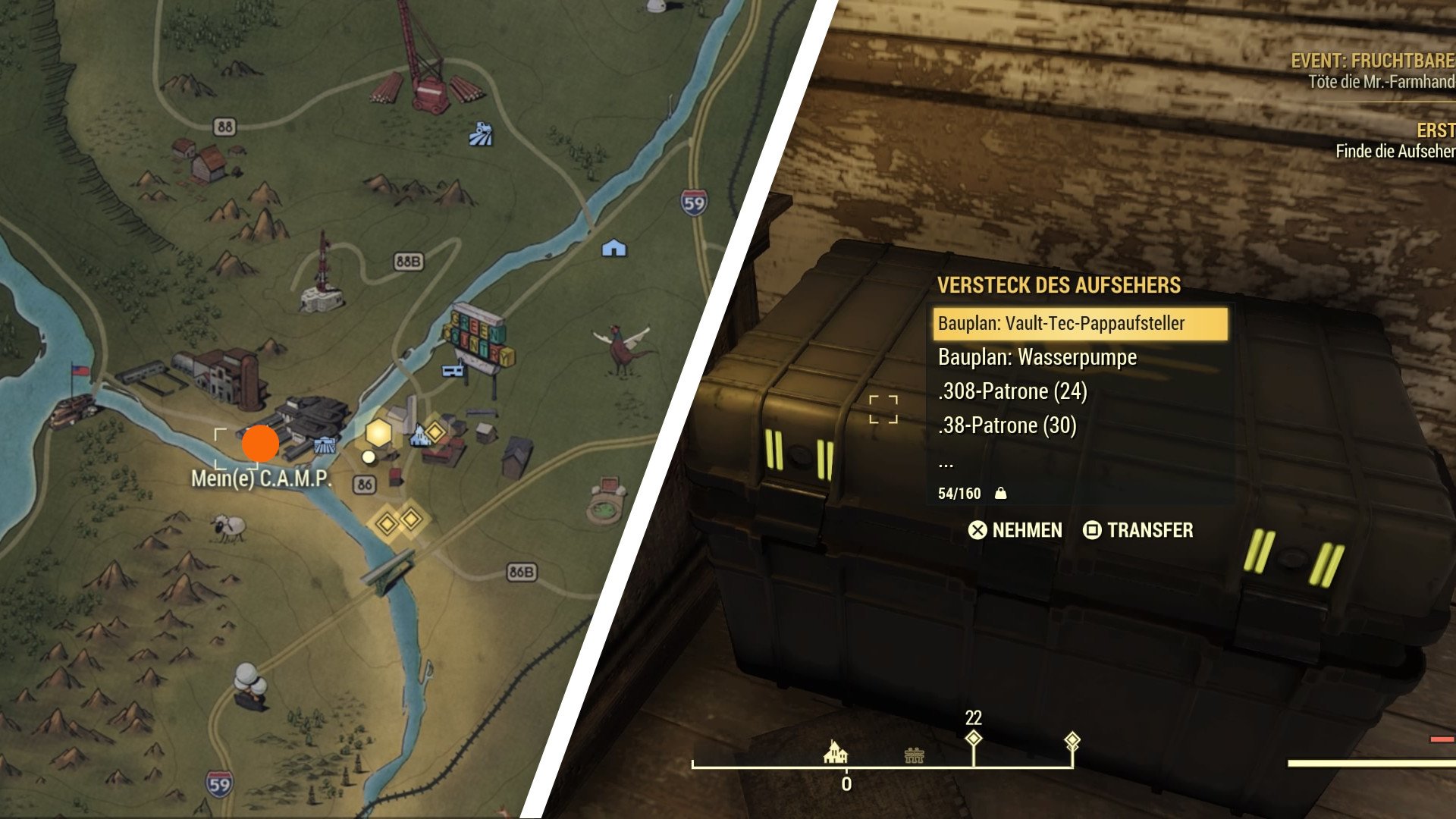 Fallout 76: Nützliche Baupläne und ihre Fundorte