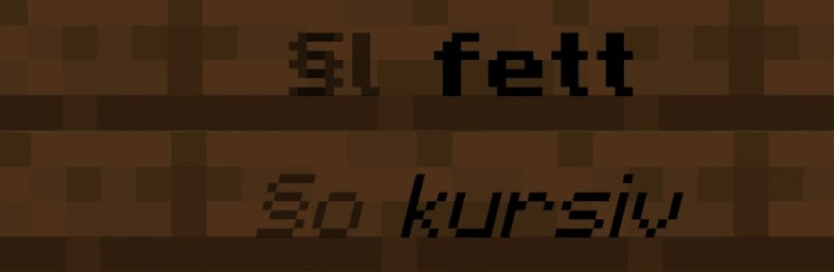 Minecraft Farbcodes: Texte bunt, fett und kursiv schreiben