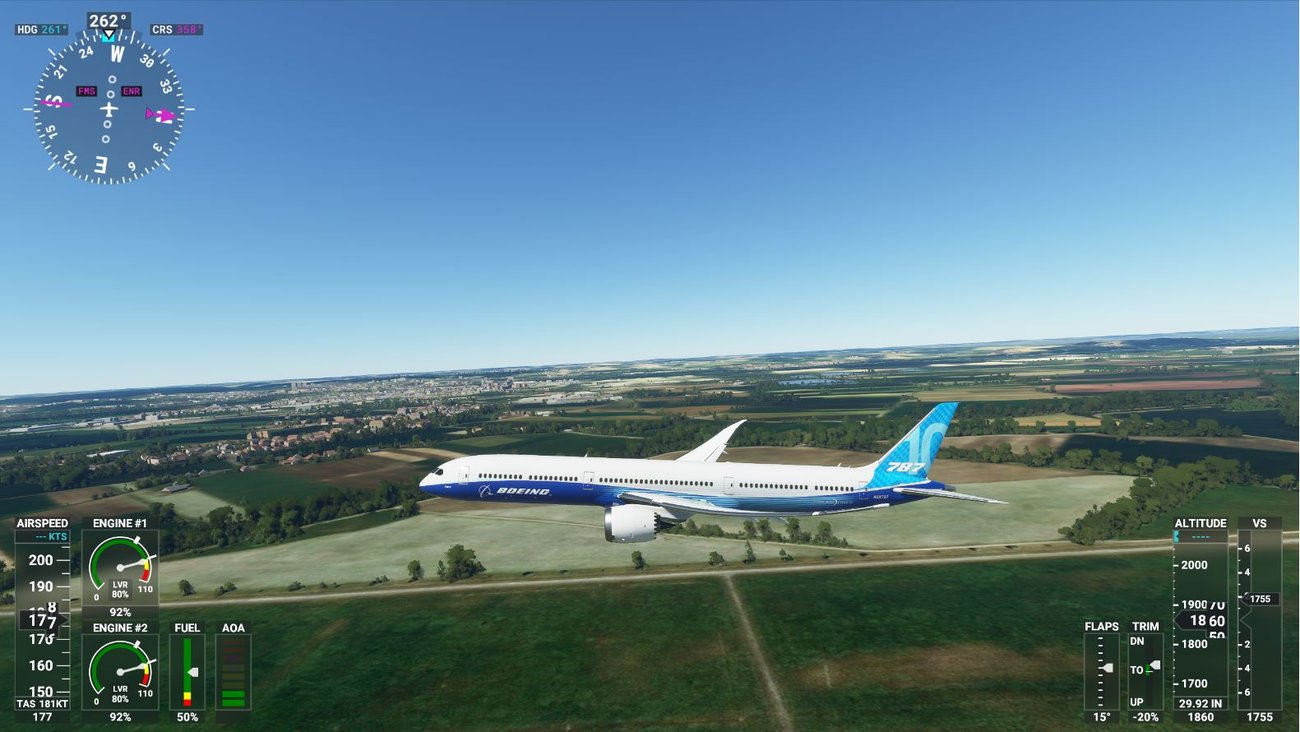 Microsoft Flight Simulator: Alle HUD-Anzeigen erklärt