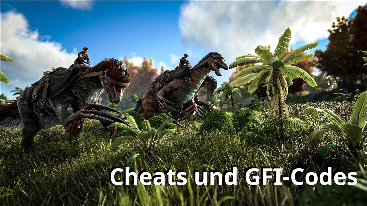 Alle GFI-Codes in Ark: Survival Evolved
