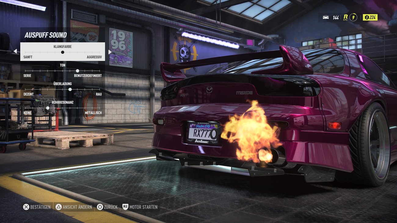 Need for Speed – Heat: Alles zum Tuning (Optik und Leistung)