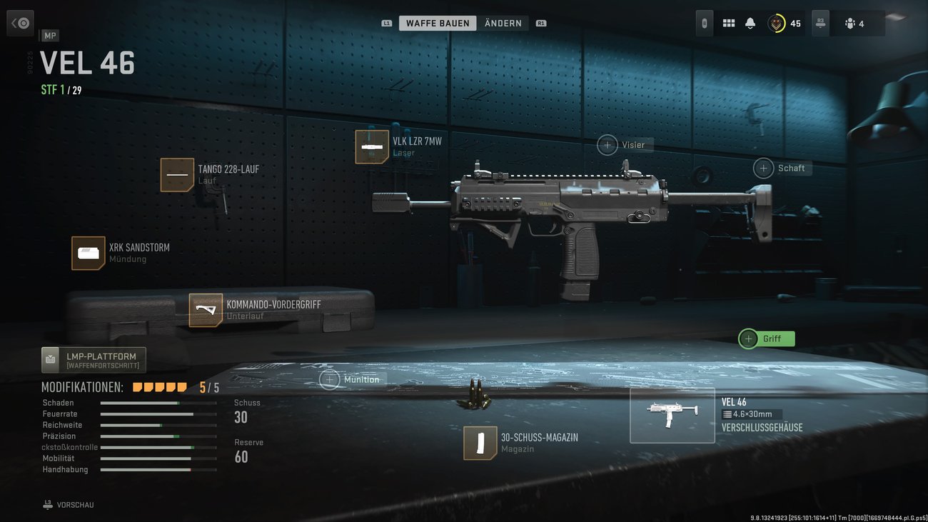 CoD MW 2: VEL 46 - Bestes Setup, Aufsätze & Werte