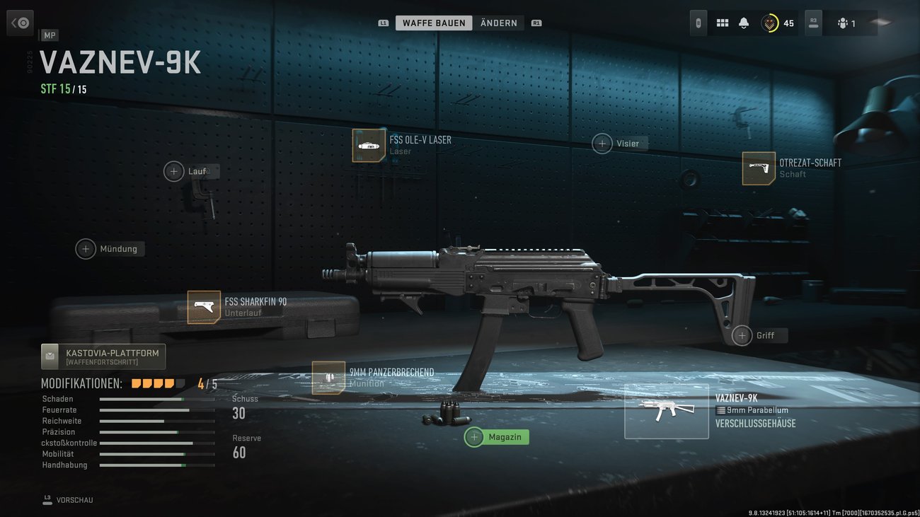 CoD MW 2: Vaznev-9k - Beste Setups, Aufsätze & Werte