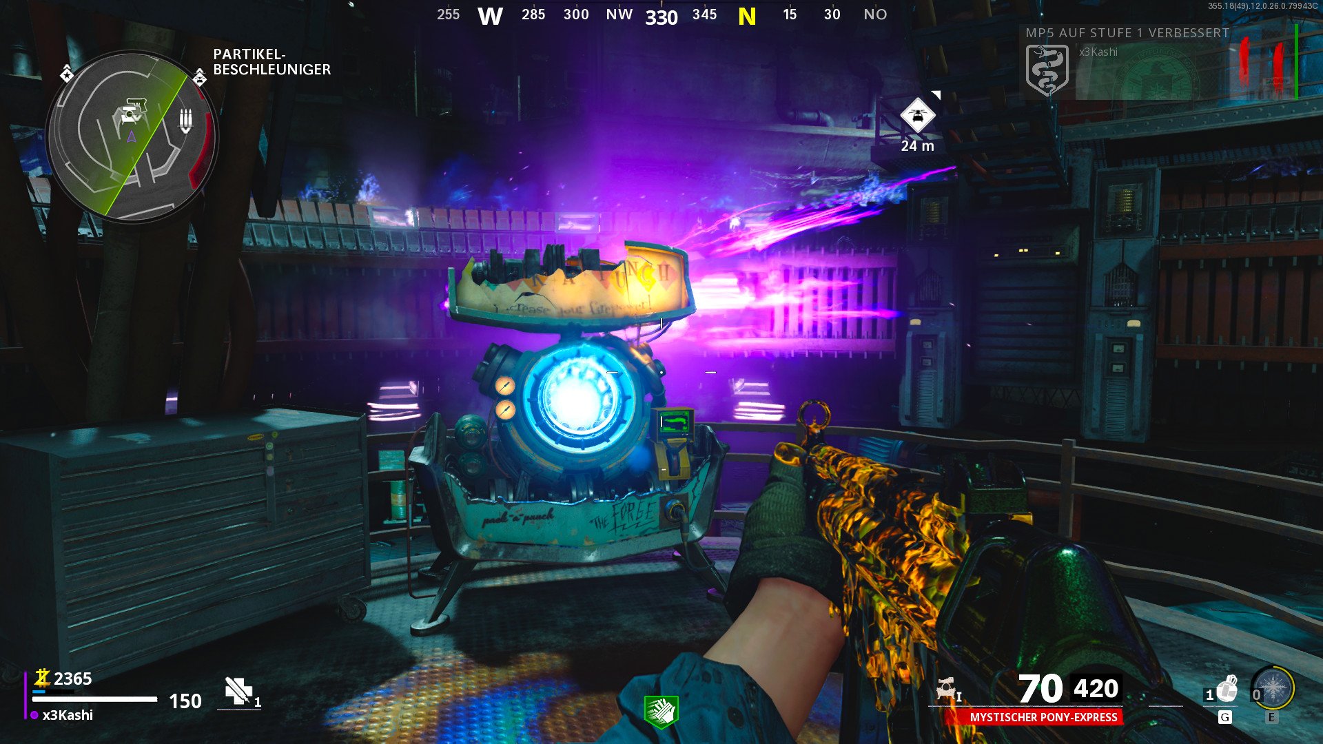 CoD Cold War - Die Maschine: Pack-a-Punch finden und Waffen verbessern