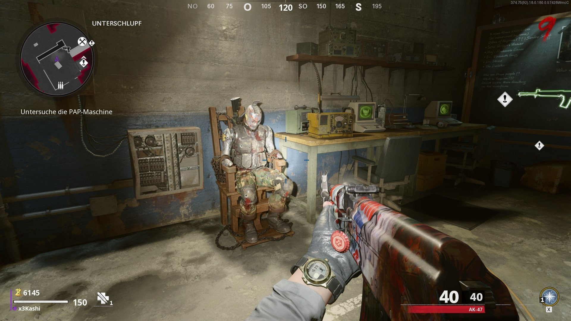 CoD Cold War - Mauer der Toten: Klaus finden, aktivieren und verbessern