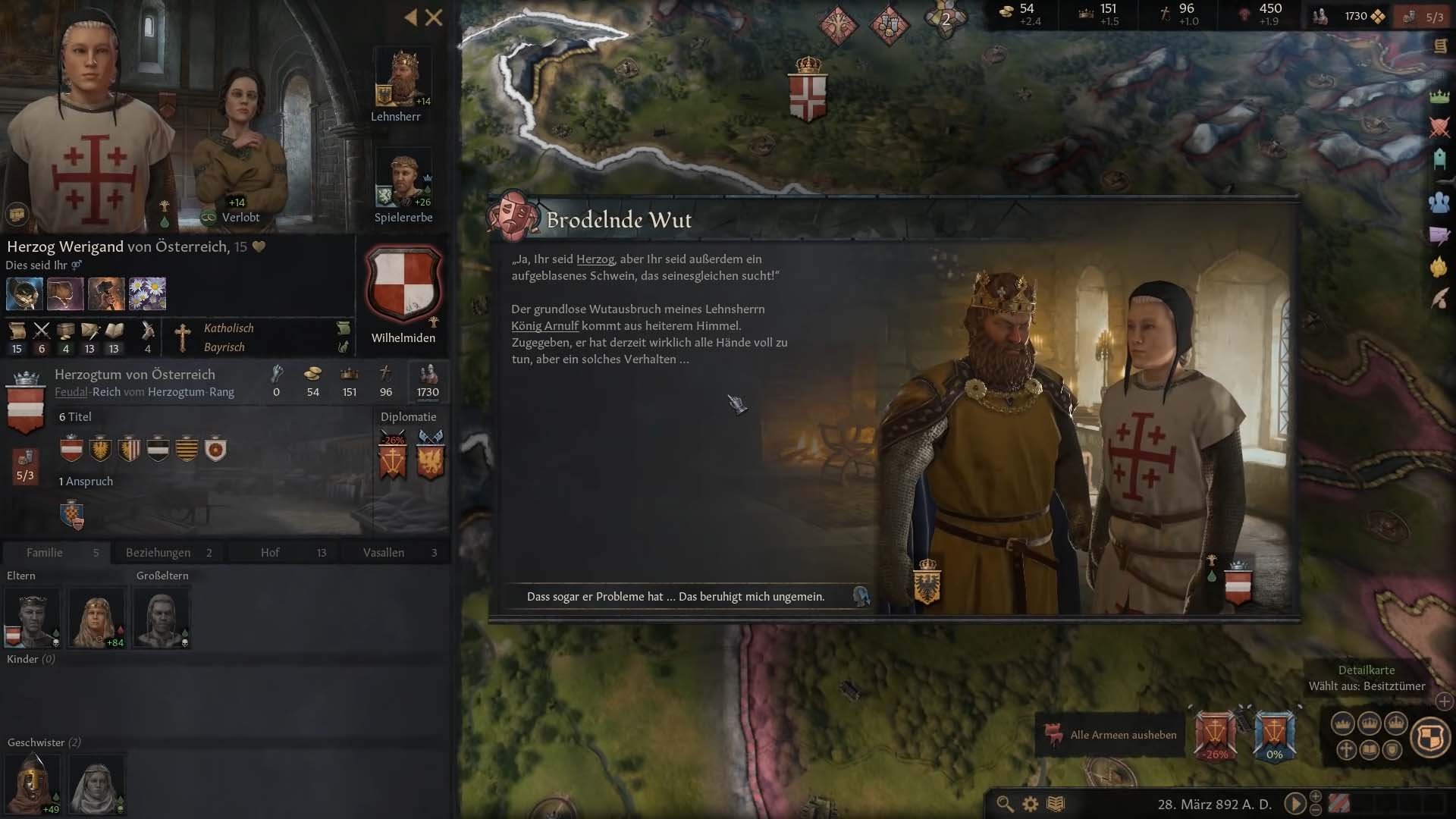 Crusader Kings 3: Herzogtum erschaffen und Herzog werden