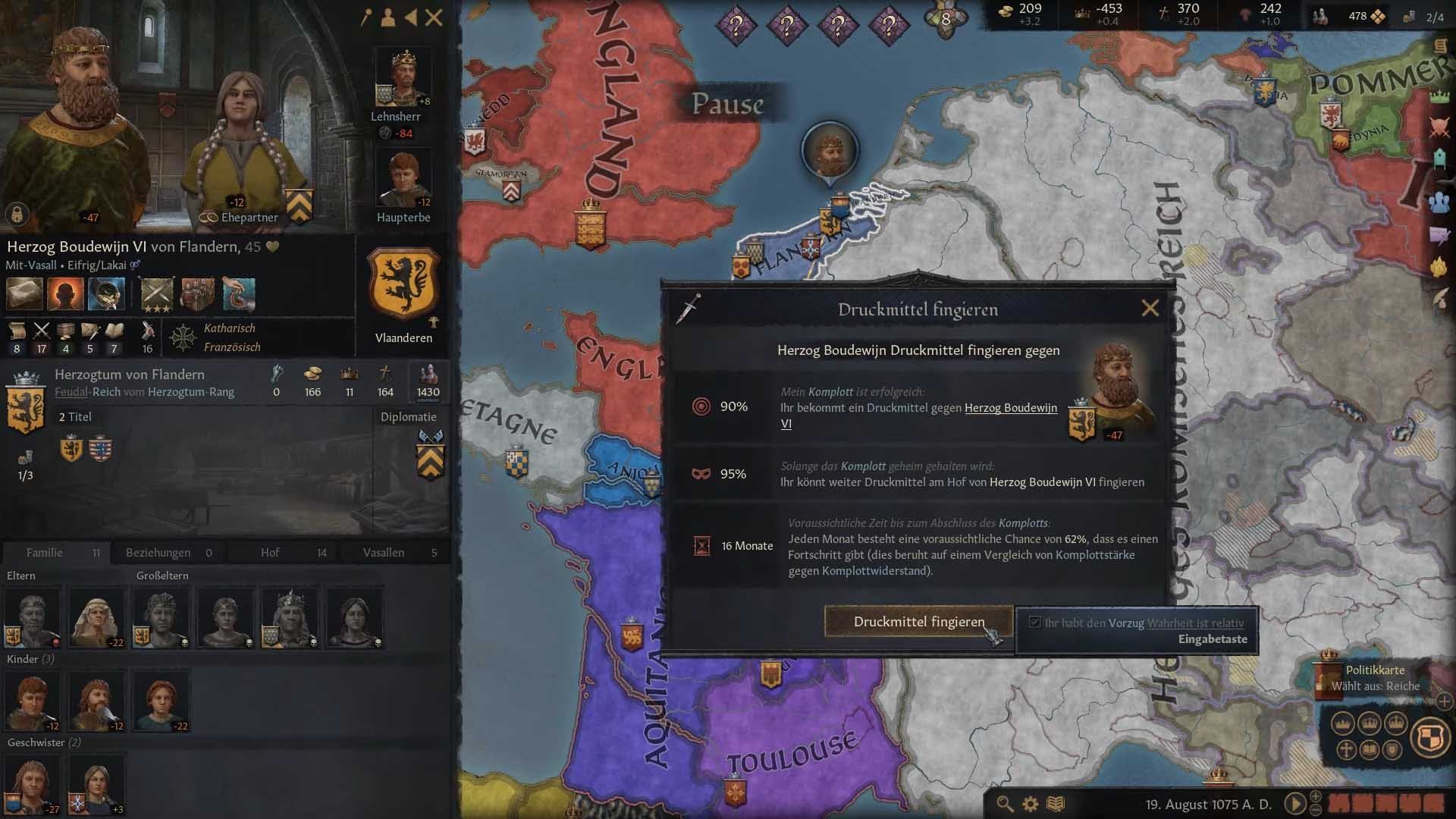 Crusader Kings 3: Tipps zum Gold verdienen